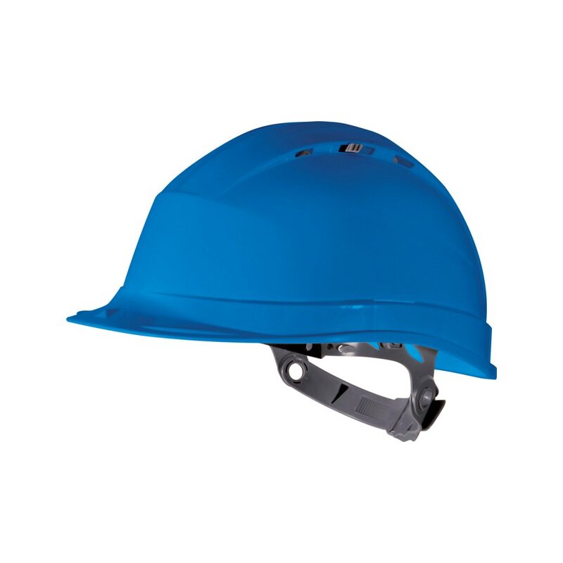 uvex pheos S-KR blau mit Nackenschutz und IES - Bauhelm BG förderbar,