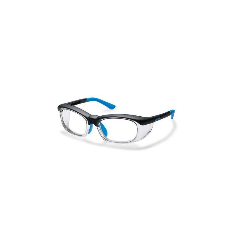 Uvex RX cd 5514 Schutzbrille mit Sehstärke in schwarz/blau Scheibe 53