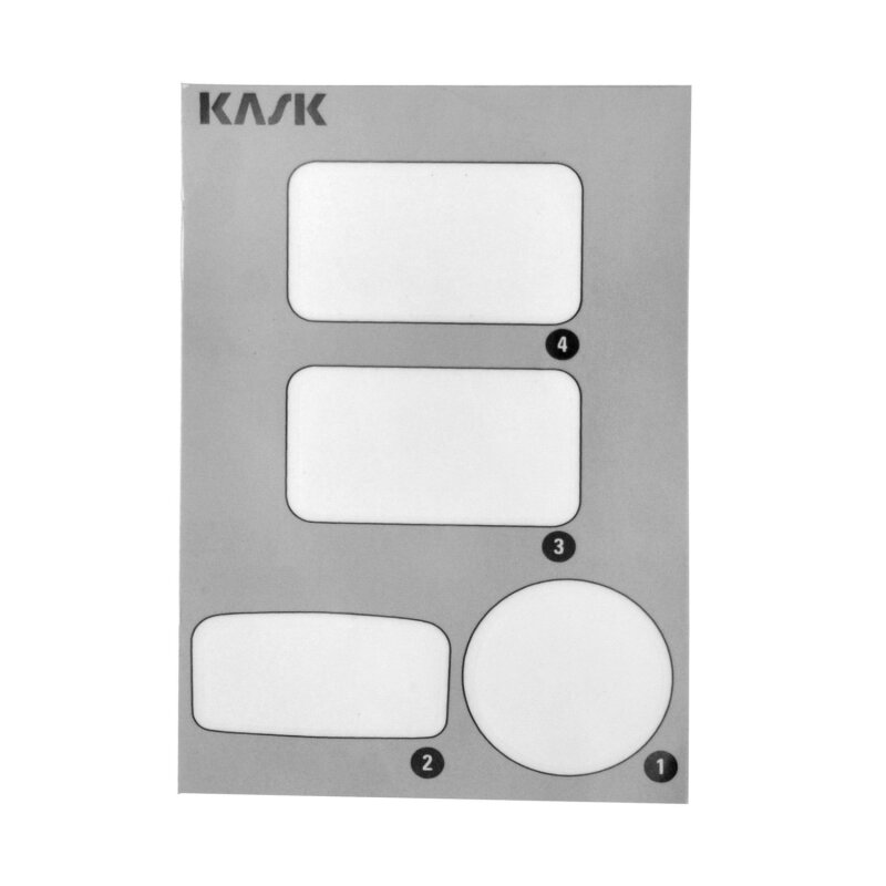 Kask Aufkleber Set transparent für Zenith, 6,55